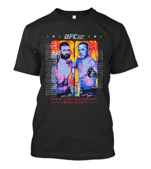 UFC 327 Prochazka Vs Ulberg Heavyweight Championship Showdown 2026 T-Shirt