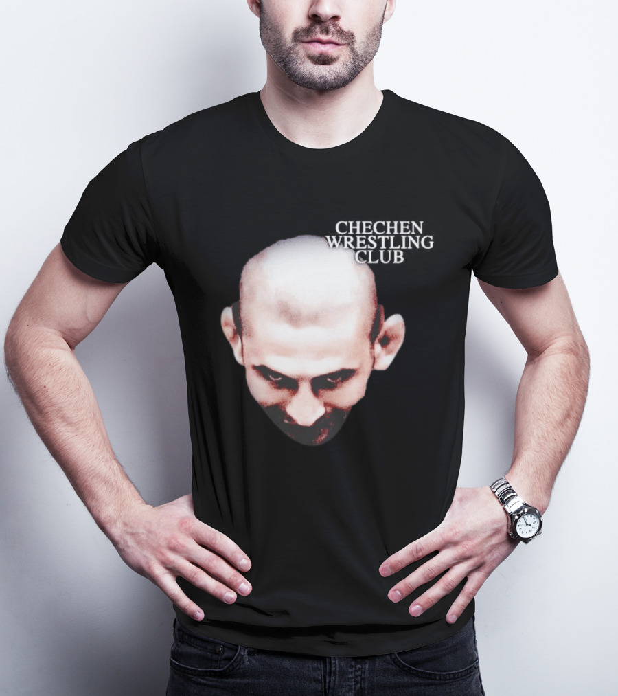 Khamzat Chechen Wrestling Club Warrior Face T-Shirt