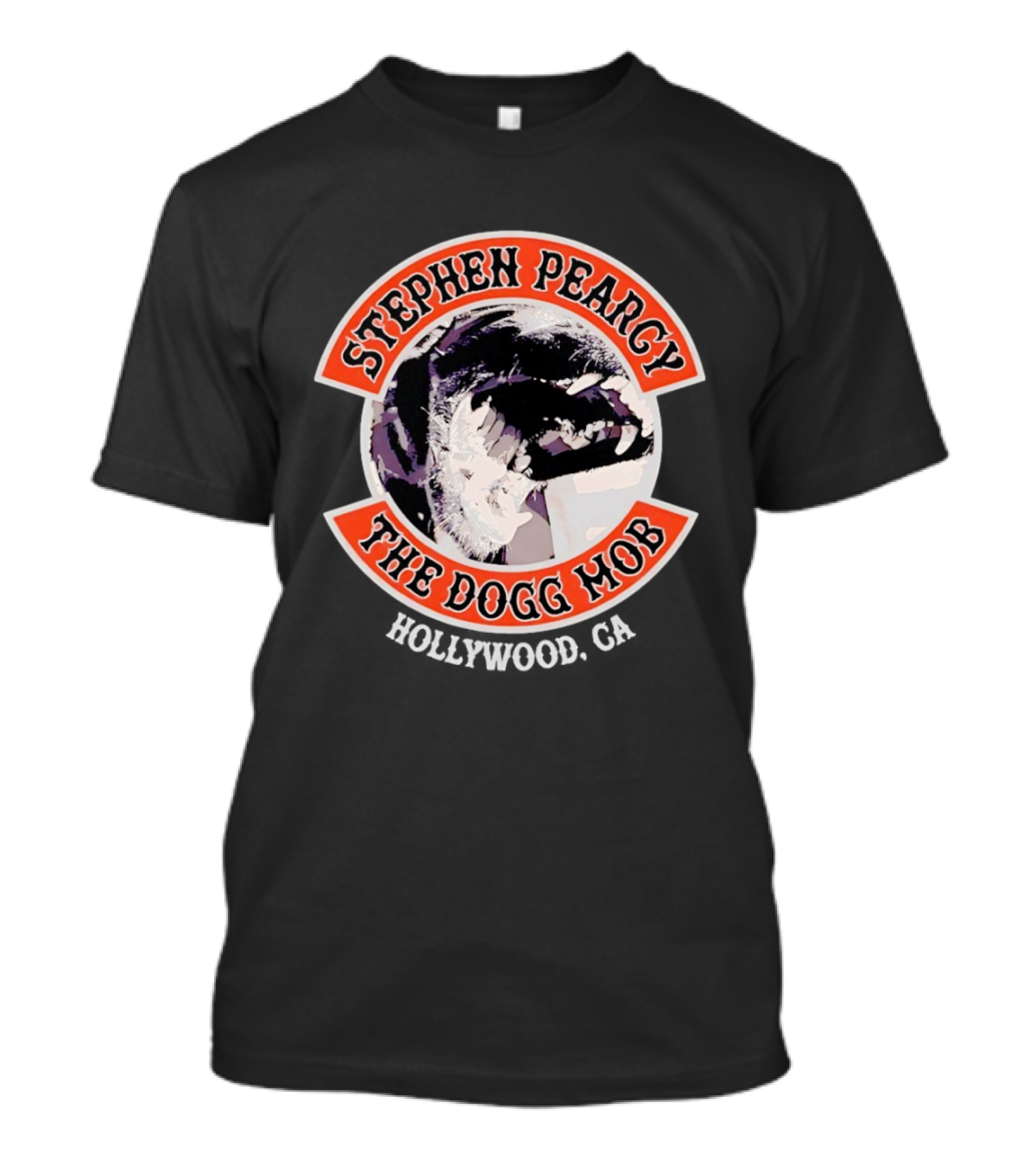 Stephen Pearcy The Dogg Mob Hollywood CA Vintage Rock Band T-Shirt