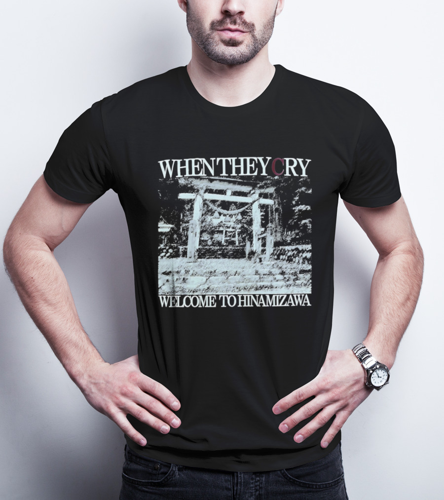 When They Cry Welcome To Hinamizawa Torii Gate Symbolism T-Shirt