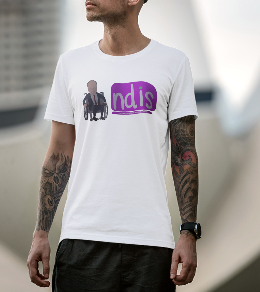 National Disability Insurance Scam NDIS Roots Riches T-Shirt