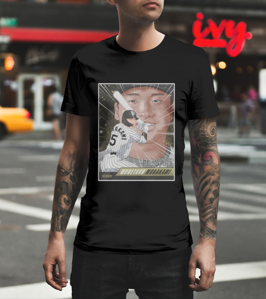 2026 White Sox AAPI Heritage Night Munetaka Murakami Infield T-Shirt