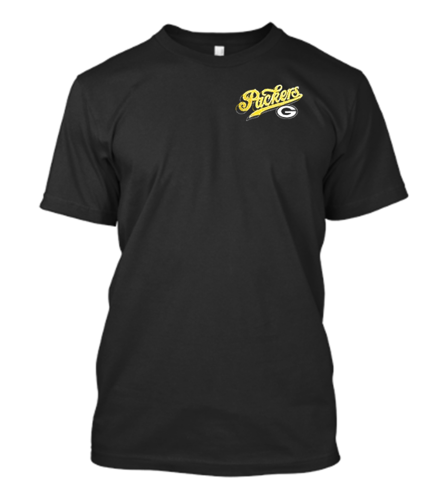 Born X Raised Green Bay Packers Go Back Go Pro Script Packers G T-Shirt