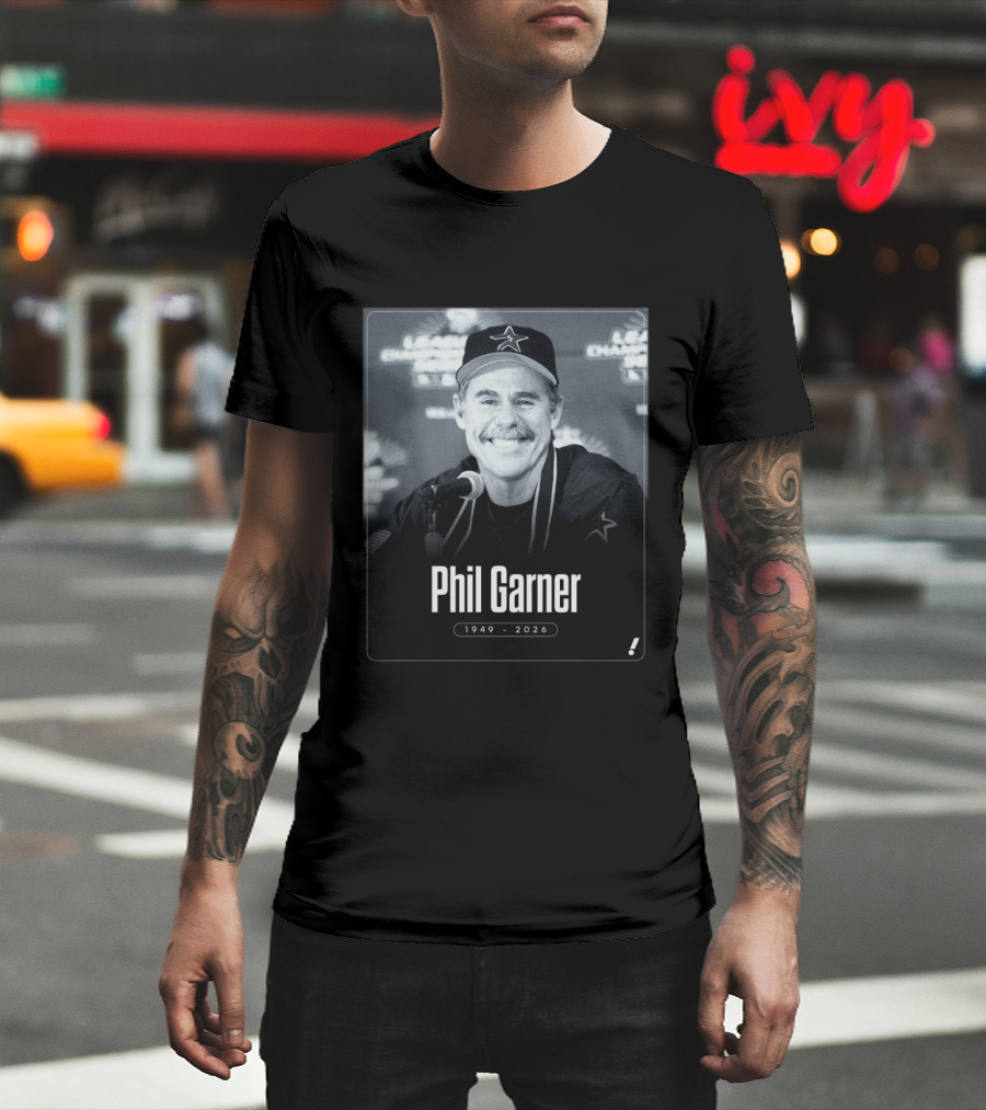 Phil Garner 1949 2026 Pittsburgh Pirates Memoriam T-Shirt