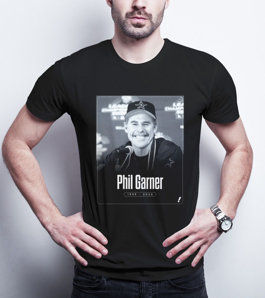 Phil Garner 1949 2026 Pittsburgh Pirates Memoriam T-Shirt