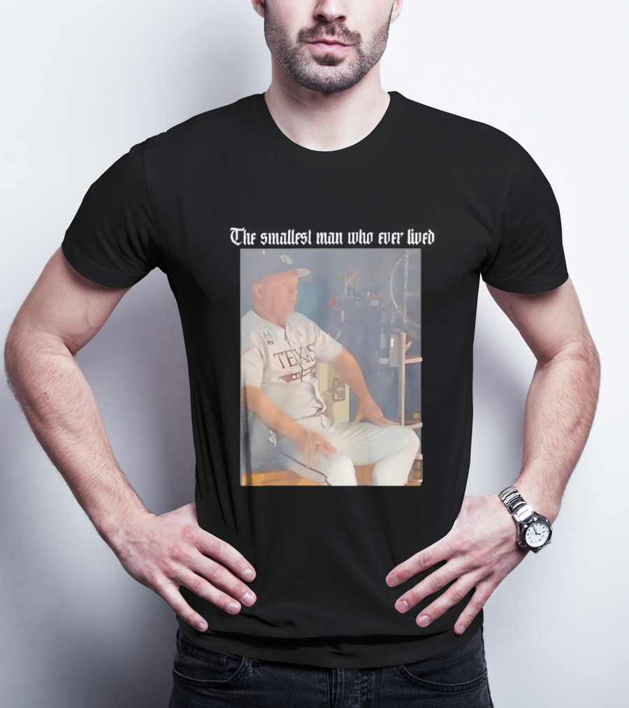 Texas A&M Aggies Jim Schlossnagle Baseball Coach Sitting Relaxed T-Shirt
