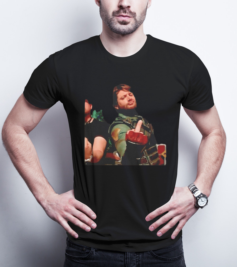Soldier Boy Middle Finger Humorous The Boys Character Fandom T-Shirt