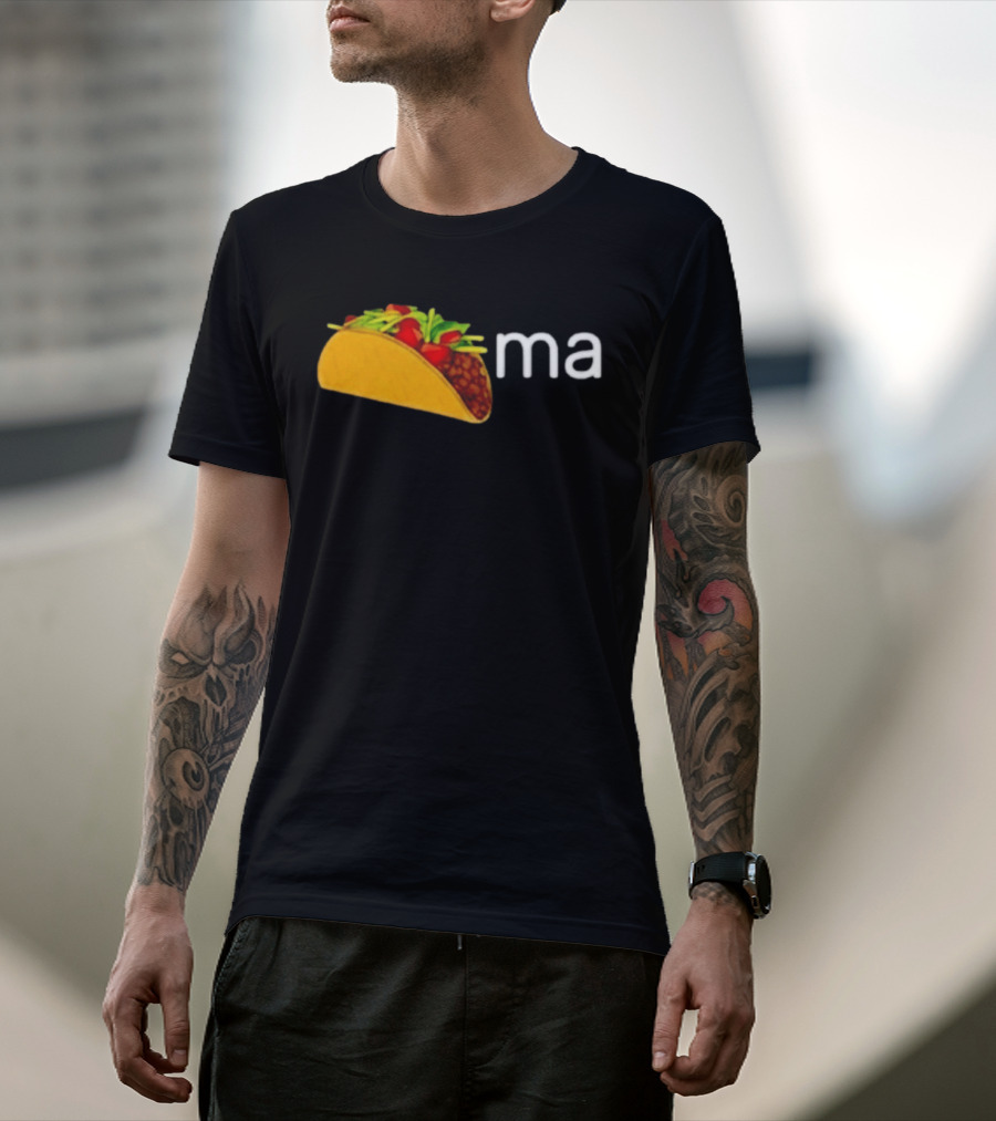 Tacoma Taco Graphic Text Food Pun Mexican Cuisine Humor Trend T-Shirt