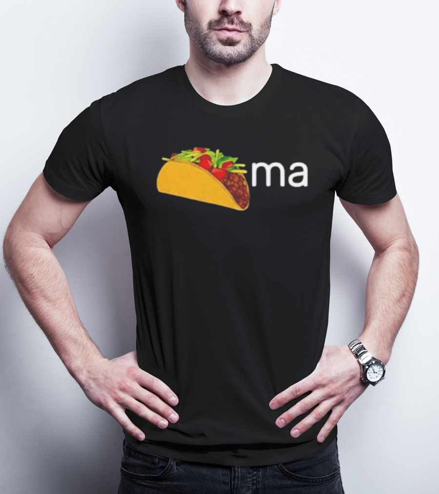 Tacoma Taco Graphic Text Food Pun Mexican Cuisine Humor Trend T-Shirt