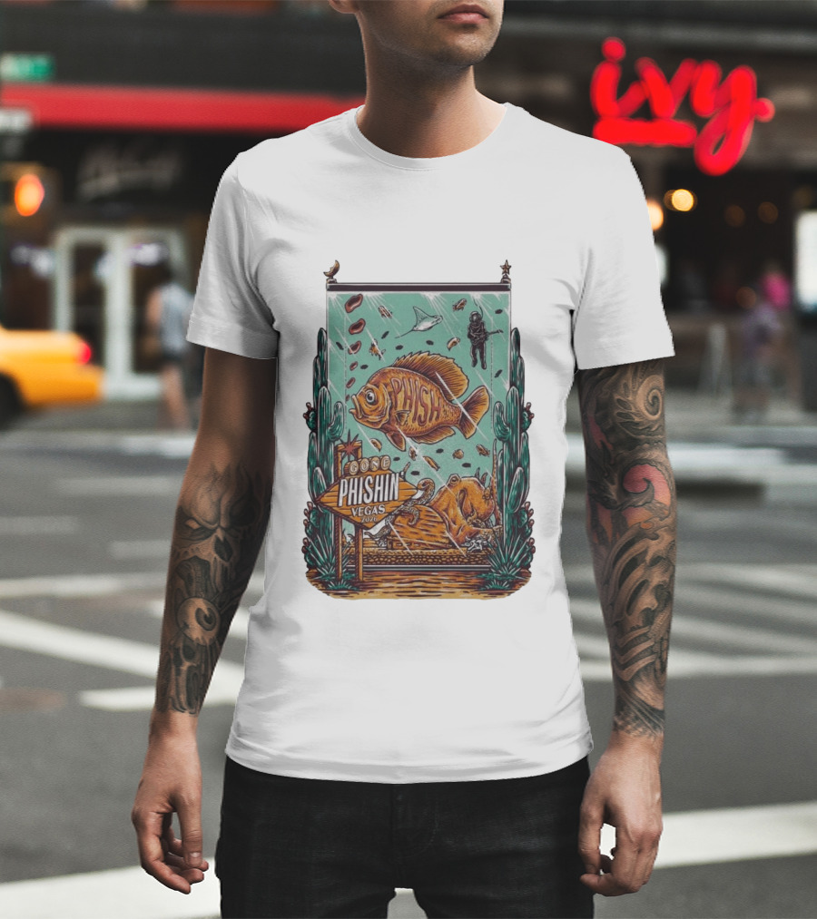 Gone Phishin Vegas 2026 Phish Desert Adventure T-Shirt