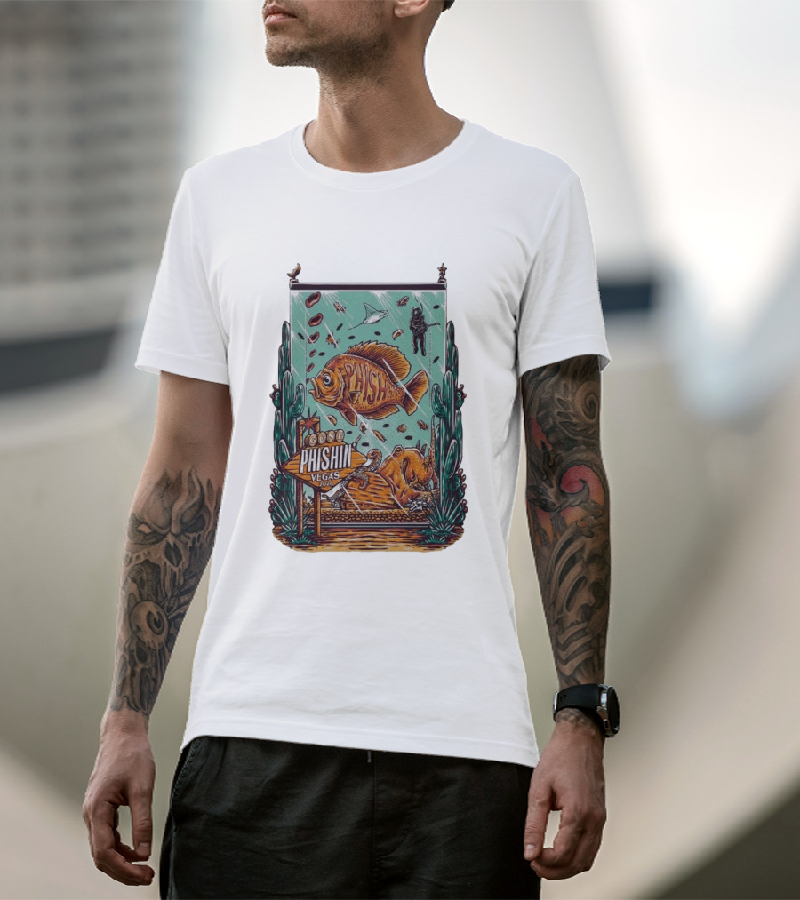 Gone Phishin Vegas 2026 Phish Desert Adventure T-Shirt