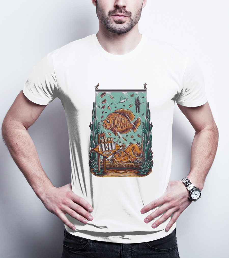 Gone Phishin Vegas 2026 Phish Desert Adventure T-Shirt