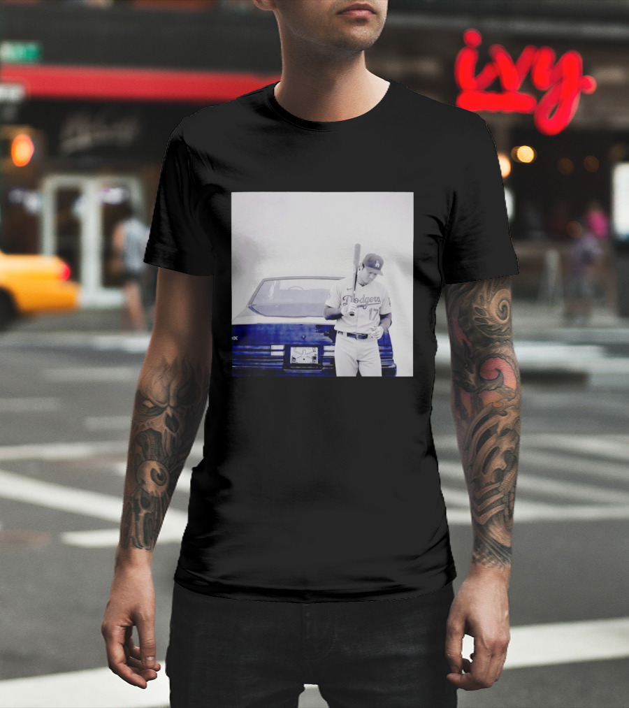 Shohei Ohtani Dodgers 17 Baseball Streetwear T-Shirt