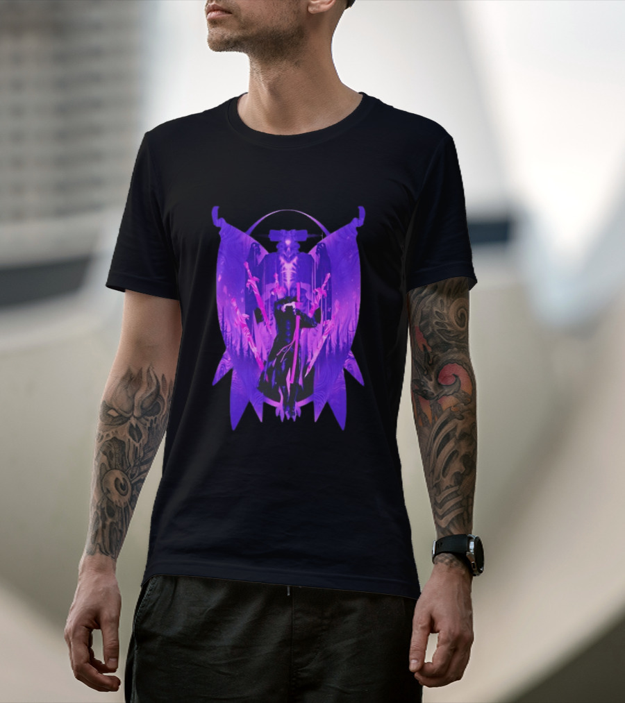 Devil May Cry Vergil Dark Aesthetic Purple Sword T-Shirt