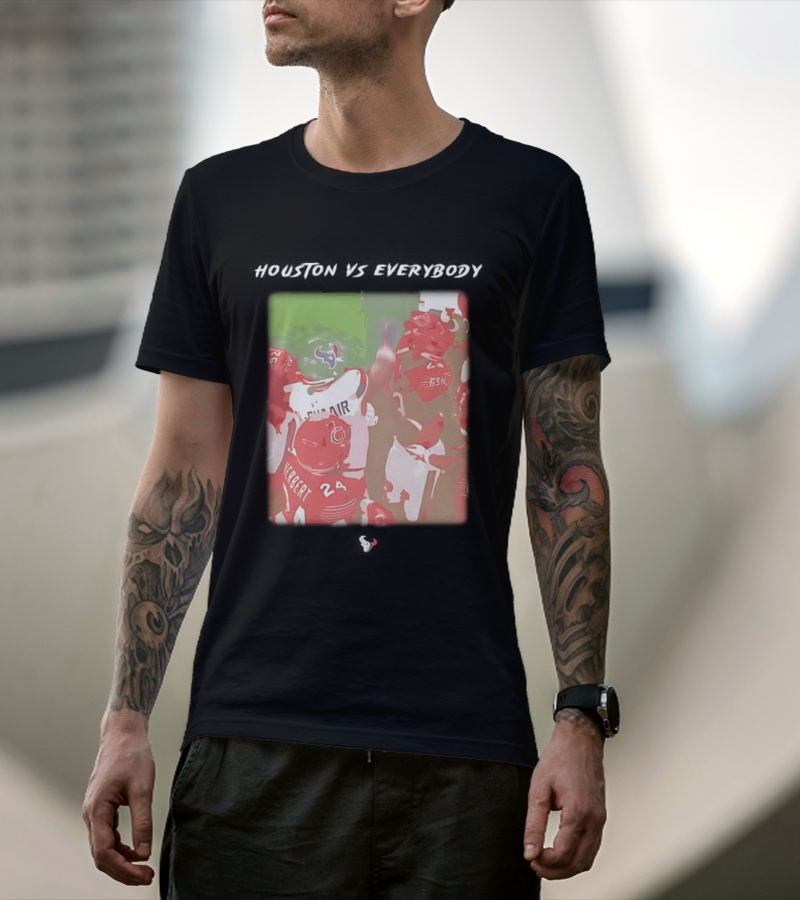 Houston Texans Rally Houston Vs Everybody Team Spirit T-Shirt