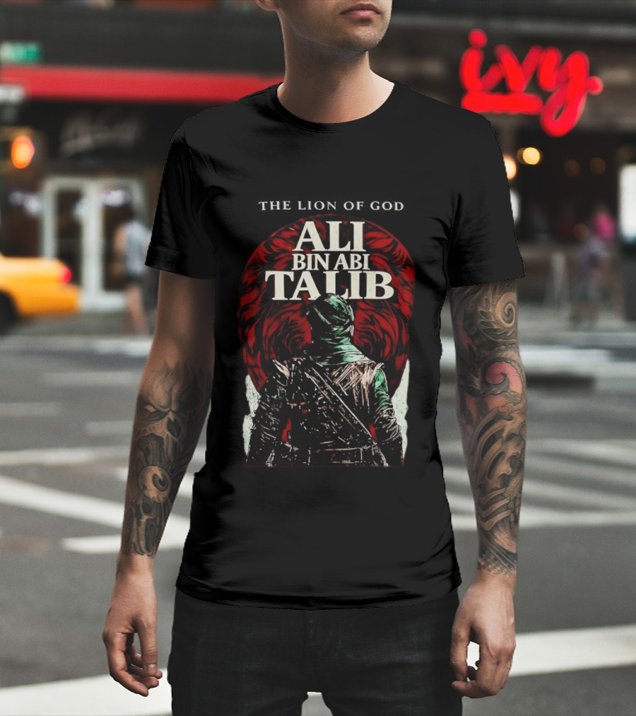 Ali Bin Abi Talib Heroic Warrior T-Shirt