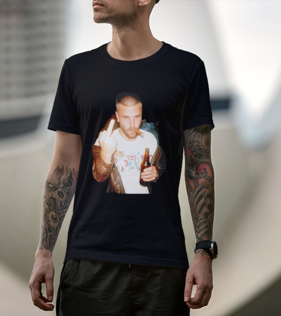 Justin Bieber Middle Finger Music Lovers T-Shirt