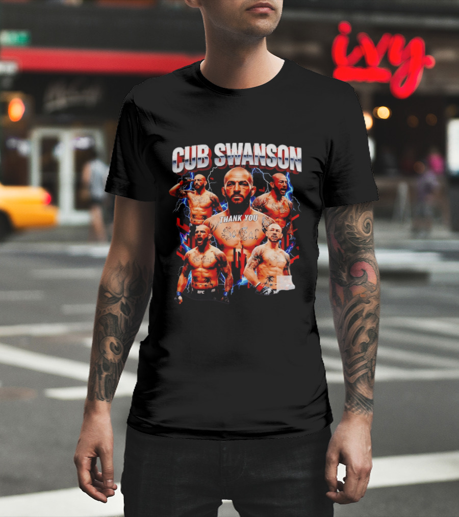 Cub Swanson Thank You So Cal UFC Bootleg T-Shirt