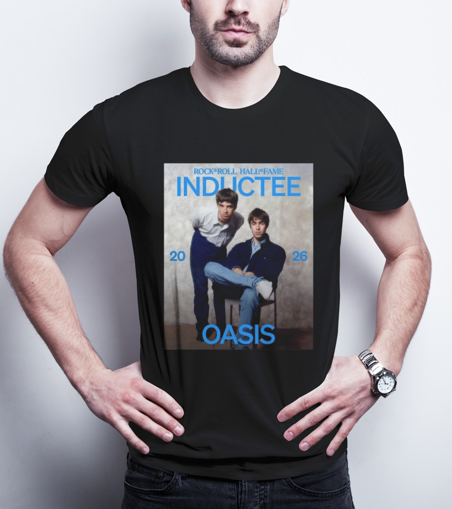 2026 Rock Roll Hall Of Fame Inductee Oasis T-Shirt