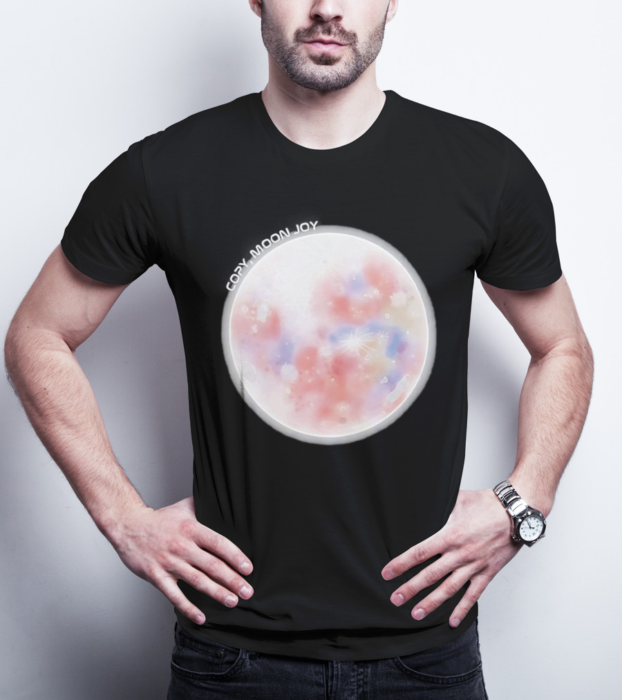 Artemis II Watercolor Copy Moon Joy T-Shirt