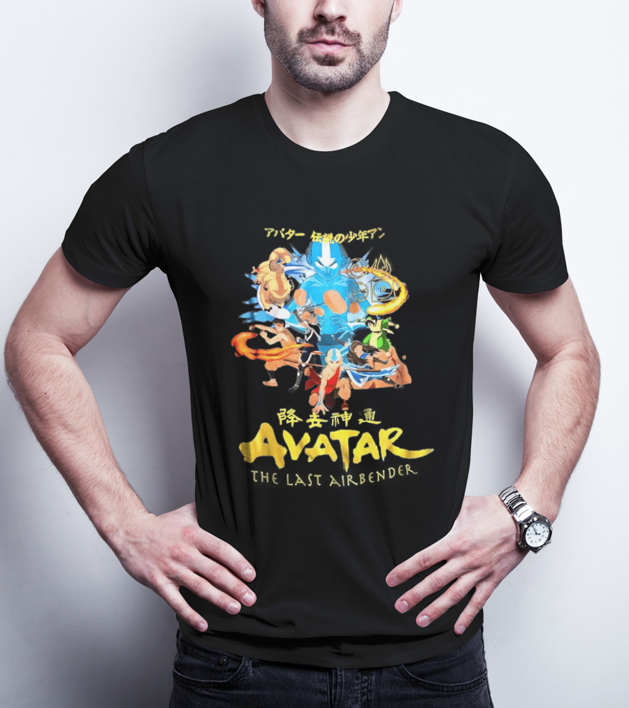 Avatar The Last Airbender Characters Ensemble T-Shirt
