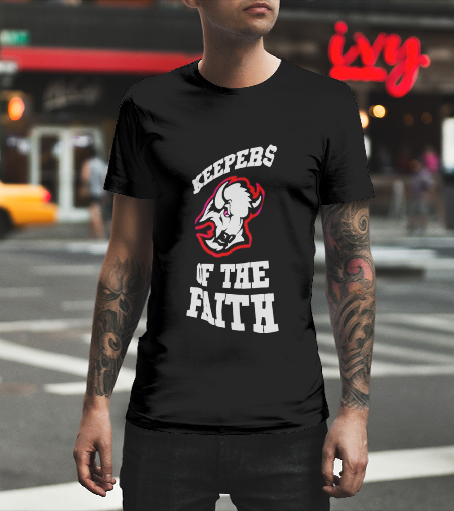 Buffalo Sabres Hockey Keepers Of The Faith National Hockey League T-Shirt
