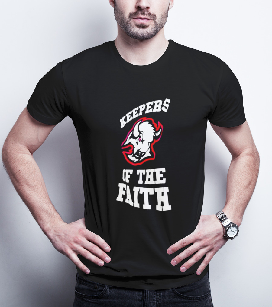 Buffalo Sabres Hockey Keepers Of The Faith National Hockey League T-Shirt