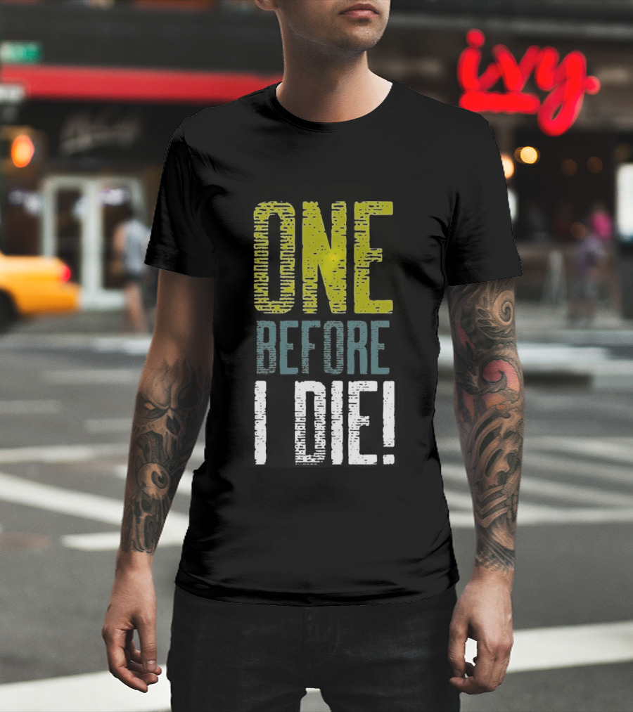 Buffalo Sabres One Before I Die Fan T-Shirt