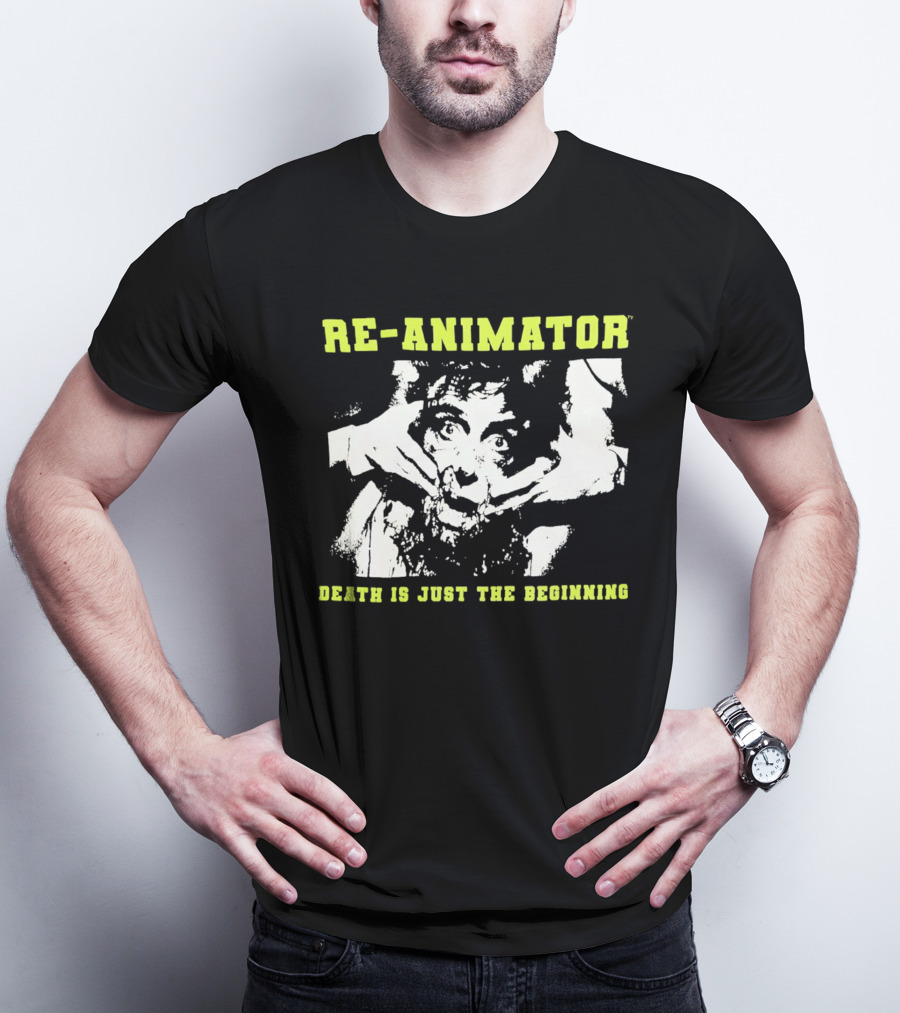 Re Animator Death Is Just The Beginning Retro Horror HPLC T-Shirt