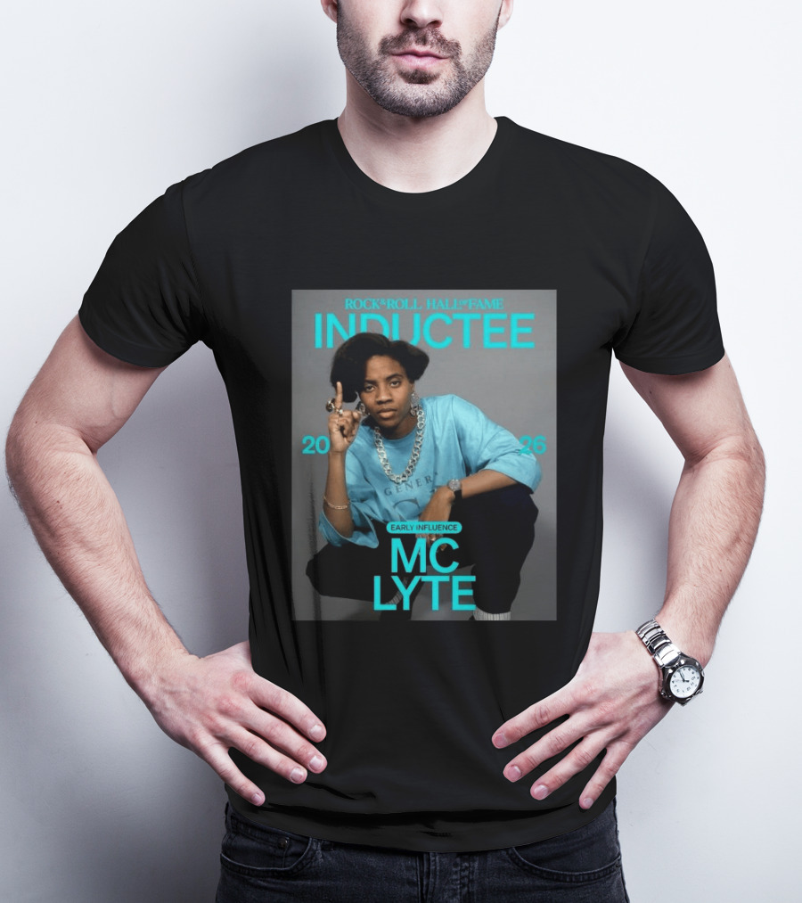 Rock Roll Hall Of Fame 2026 Inductee Early Influence Mc Lyte T-Shirt