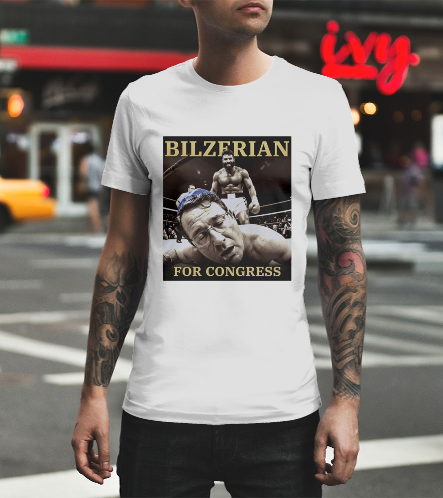Bilzerian Boxing Ring Victory For Congress T-Shirt