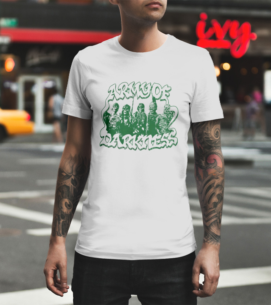 Super Yaki Army Of Darkness Bone To Pick Skeleton Warriors T-Shirt