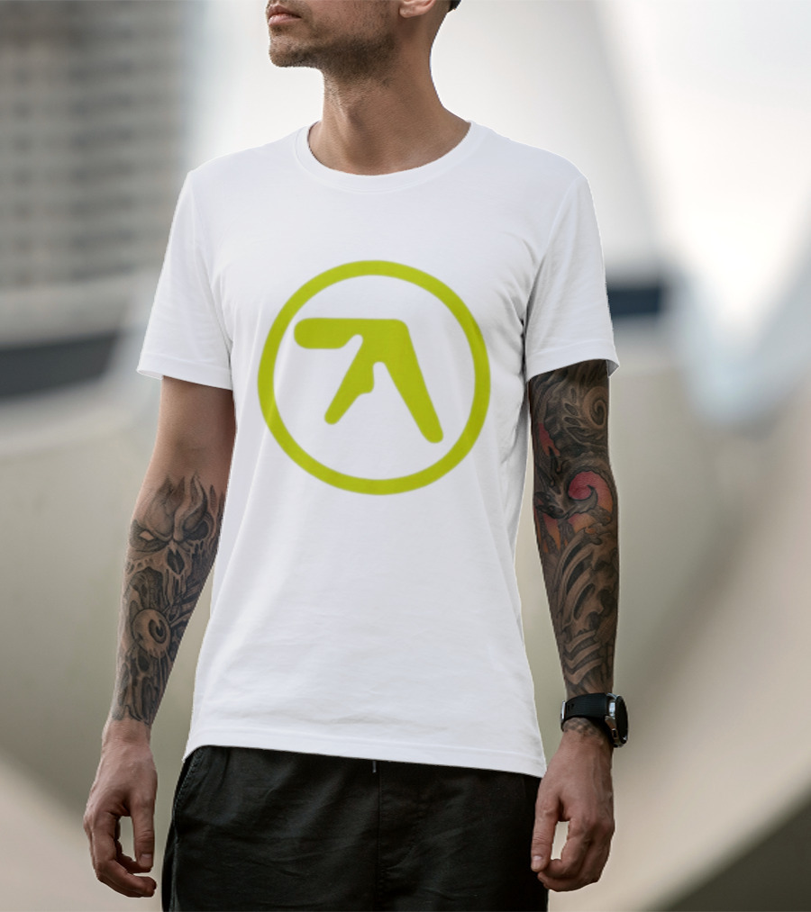 Aphex Twin Logo Yellow T-Shirt