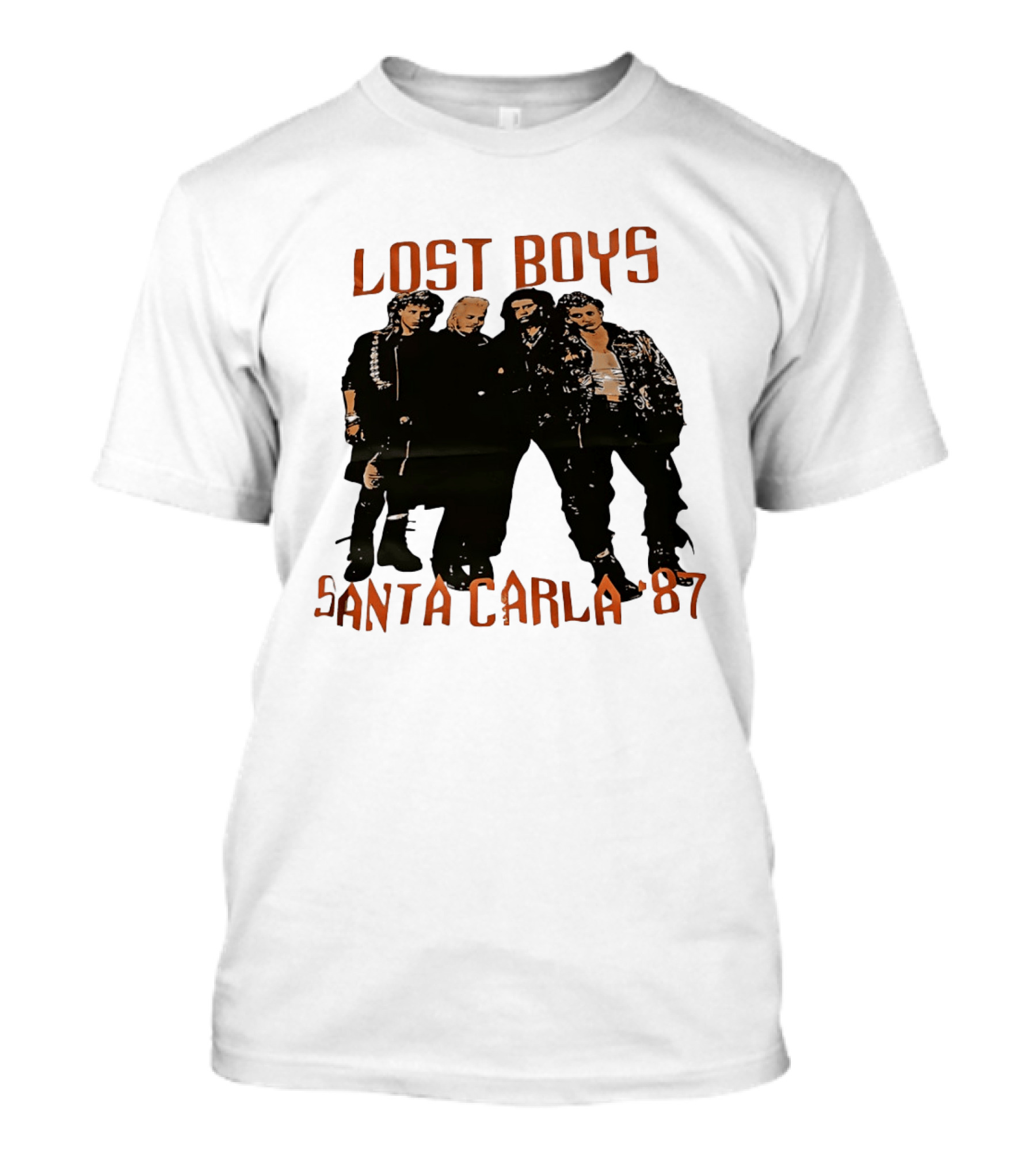 Lost Boys Santa Carla 1987 Vintage Movie T-Shirt