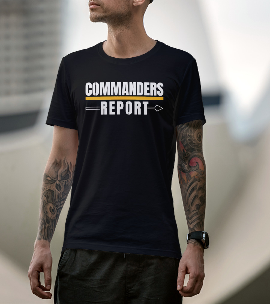 Washington Commanders Commanders Report T-Shirt