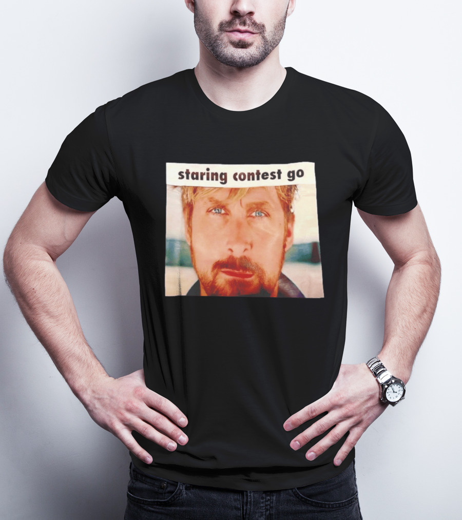 Ryan Gosling Staring Contest Go T-Shirt
