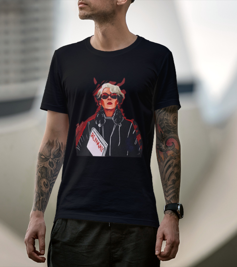Miranda Priestly Runway Devil Wears Prada Iconic Fashion T-Shirt