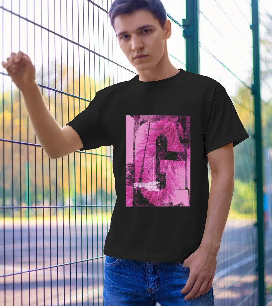 Garbage Royal Albert Hall April 2026 Tour Pink Fur T-Shirt