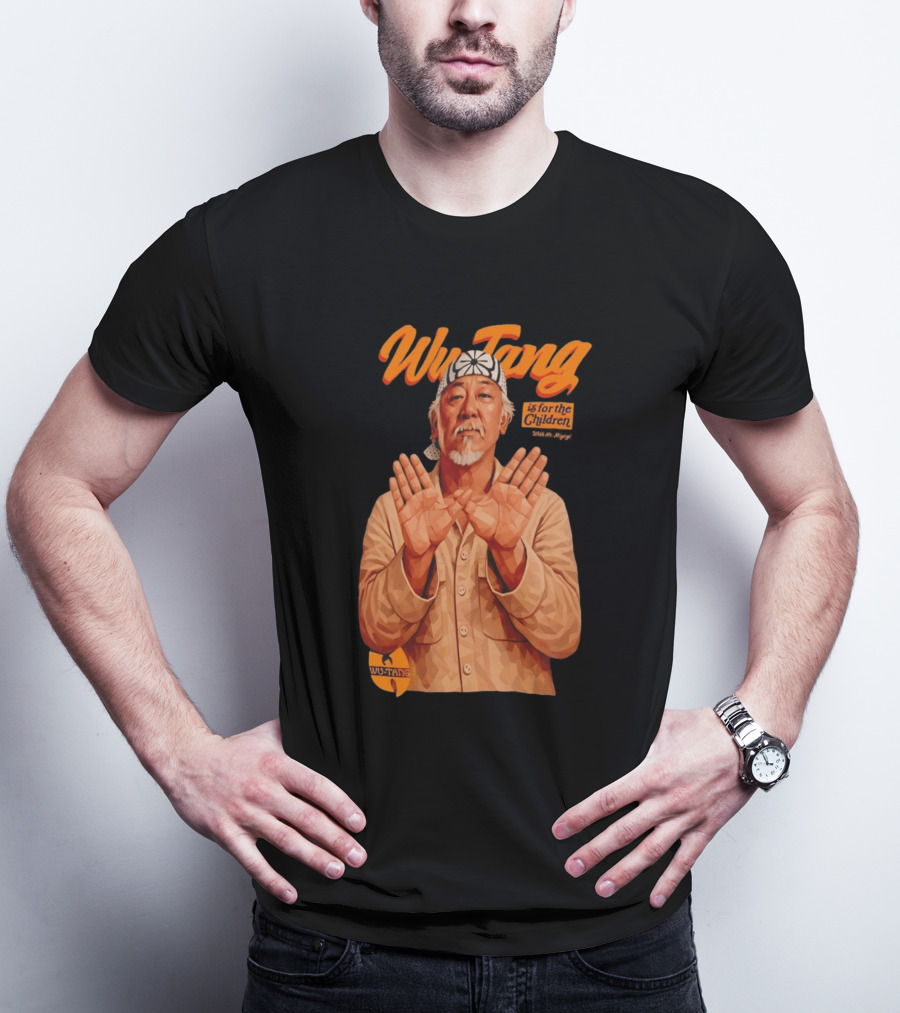 Wu Tang Is For The Children Mr. Miyagi T-Shirt