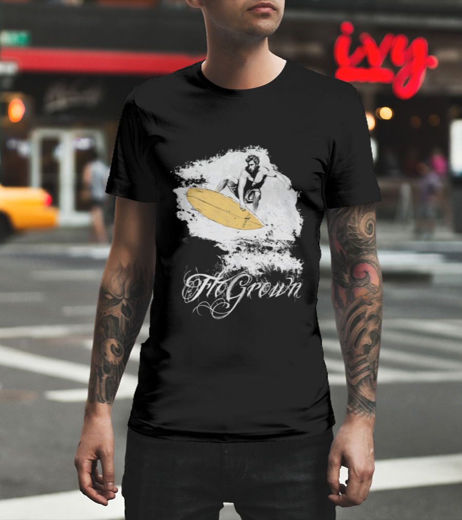 15 Year Anniversary Try My Wood Surfing My Growth T-Shirt