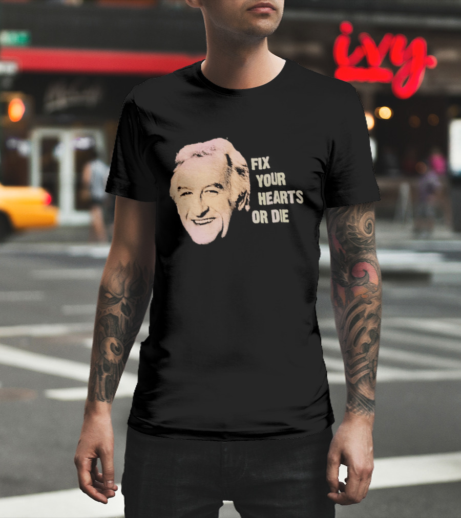 Burgess Meredith Fix Your Hearts Or Die T-Shirt
