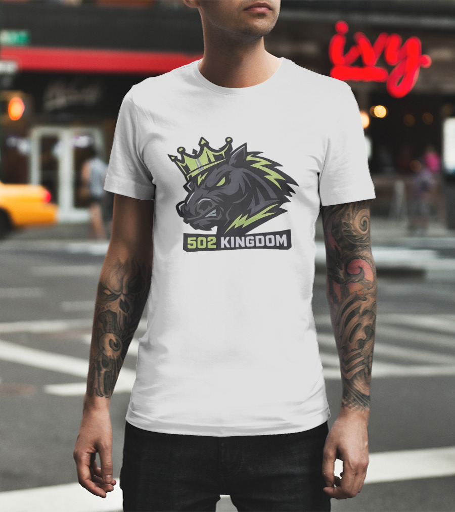 502 Kingdom Horse Crown T-Shirt