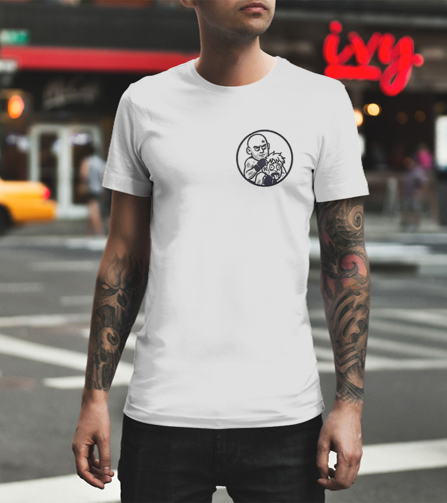 Let's Talk Now Please Don't Kill Me He Tapped He Begged Me Please Don't Kill Me Skull Roses Circle T-Shirt