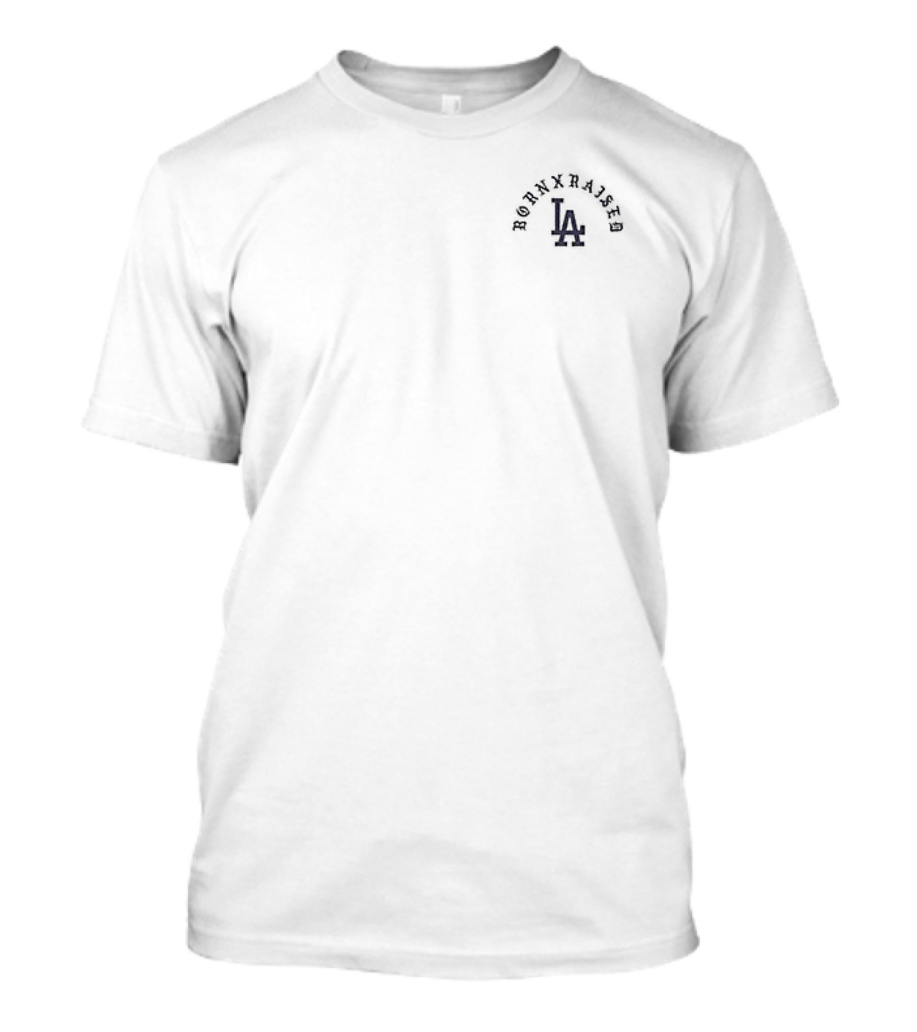 Los Angeles Dodgers Born X Raised The Town I Live In LA T-Shirt