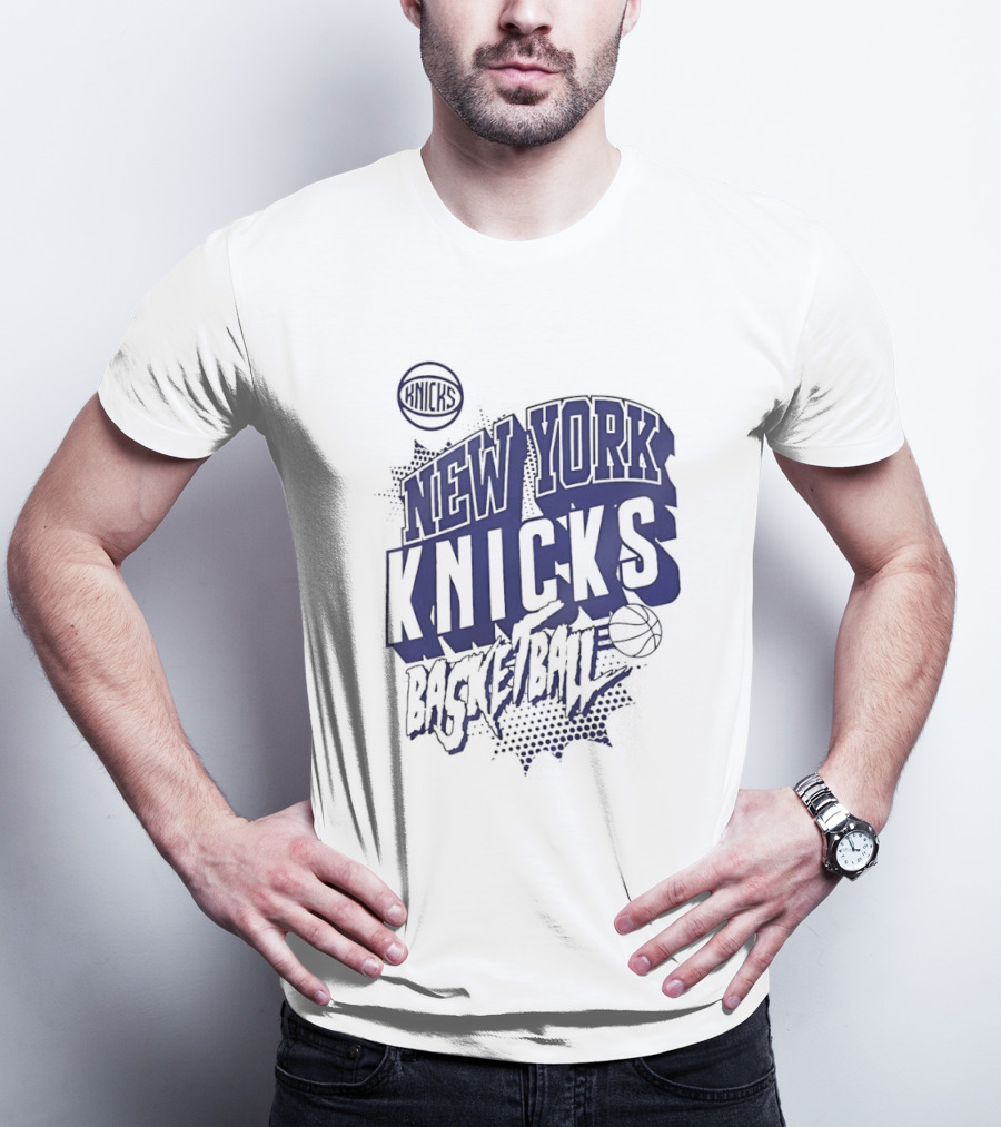 New York Knicks NBA Basketball Team Official Merchandise T-Shirt