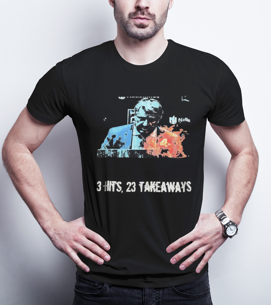 Natio 3 Hits 23 Take Aways Player T-Shirt