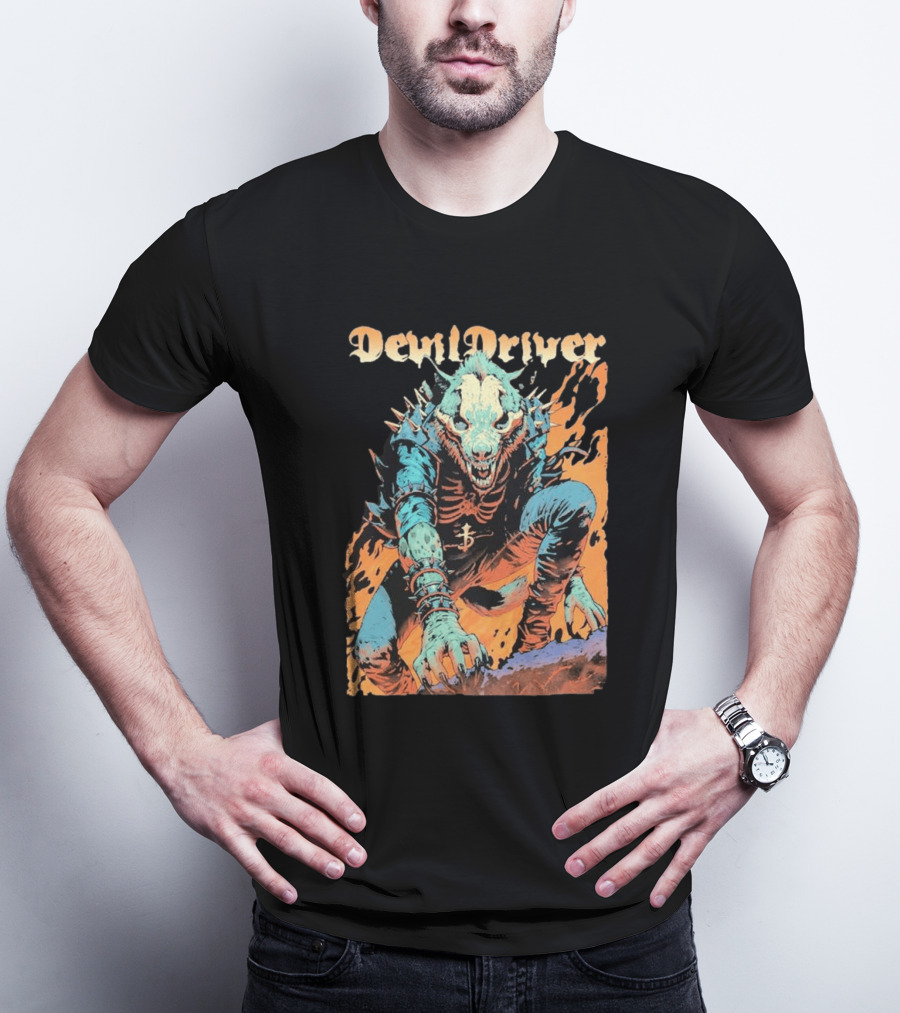 DevilDriver Fire Hyena Strike And Kill T-Shirt