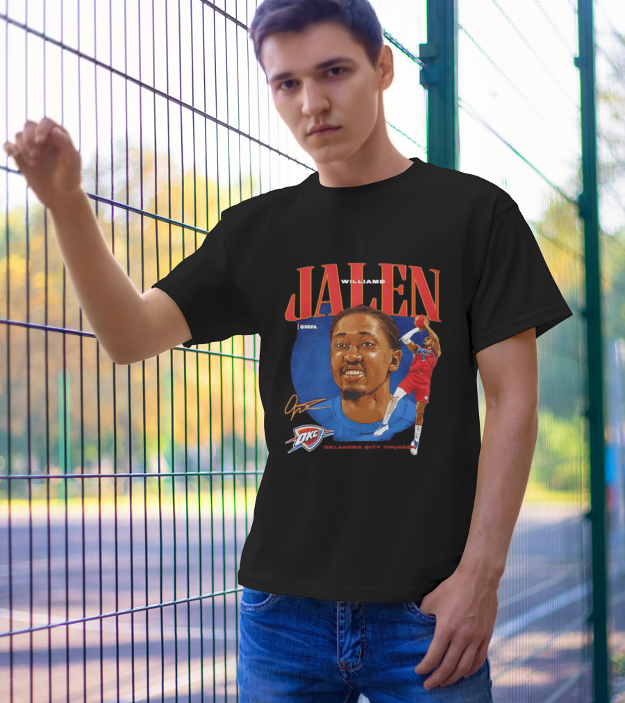 Jalen Williams Oklahoma City Thunder NBA OKC T-Shirt