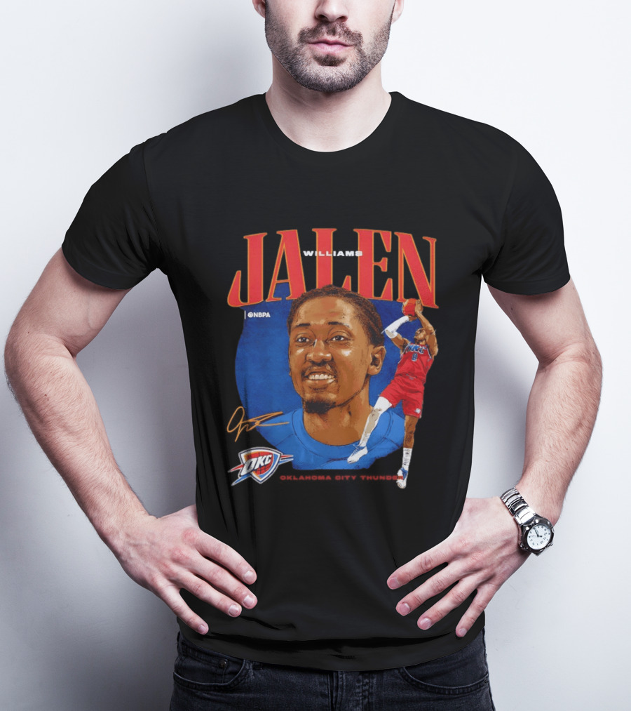 Jalen Williams Oklahoma City Thunder NBA OKC T-Shirt