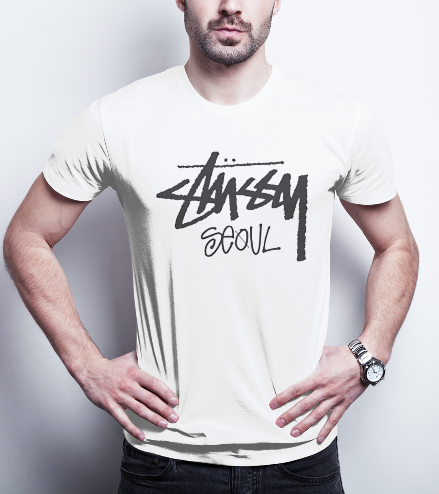 Stussy Seoul Streetwear Fashion T-Shirt